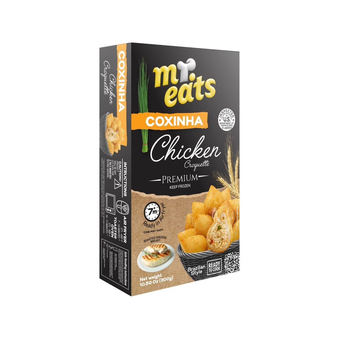 Mini Coxinha de Frango Airfryer 300gr 14x300g – ME-0018 – IDO Distributor